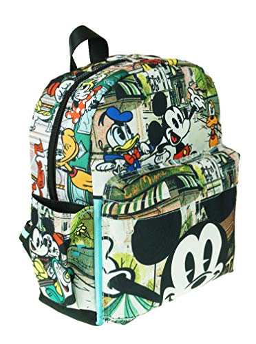 KBNL Mickey Mouse 12inch Deluxe All Over Print Daypack A21376 Medium