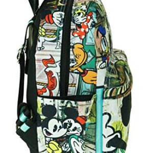 KBNL Mickey Mouse 12inch Deluxe All Over Print Daypack A21376 Medium