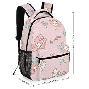 M-y Mel-ody backpack knapsack withe side pokect Oxford cloth suitable for ​hiking camping picnic