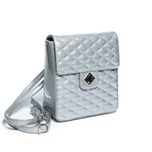 Lux de Ville Twisted Backpack (Silver)