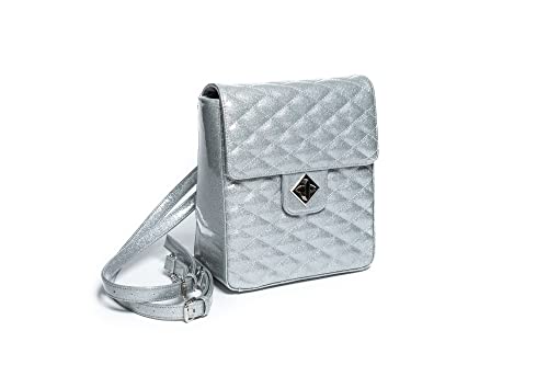 Lux de Ville Twisted Backpack (Silver)