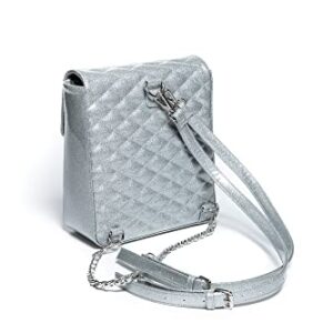 Lux de Ville Twisted Backpack (Silver)