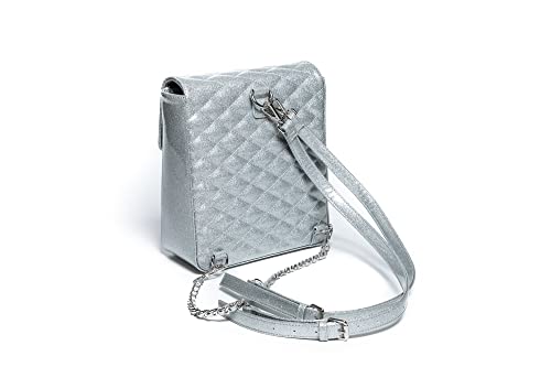 Lux de Ville Twisted Backpack (Silver)