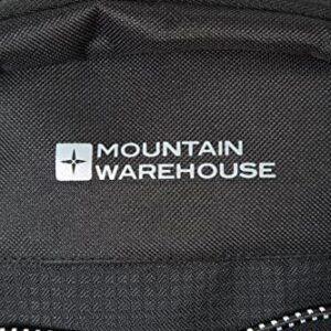 Mountain Warehouse Peregrine 30L Backpack - Travel Rucksack Black