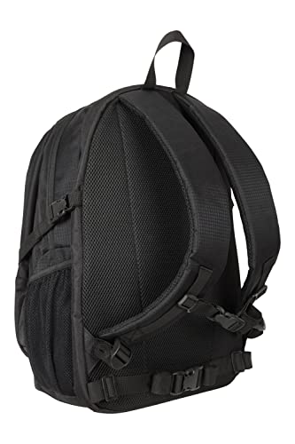 Mountain Warehouse Peregrine 30L Backpack - Travel Rucksack Black