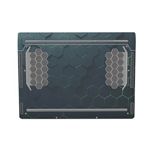 MightySkins Skin Compatible with Alienware X17 R2 (2022) Full Wrap Kit - Acid Hex | Protective, Durable, and Unique Vinyl Decal wrap Cover | Easy to Apply & Change Styles | Made in The USA