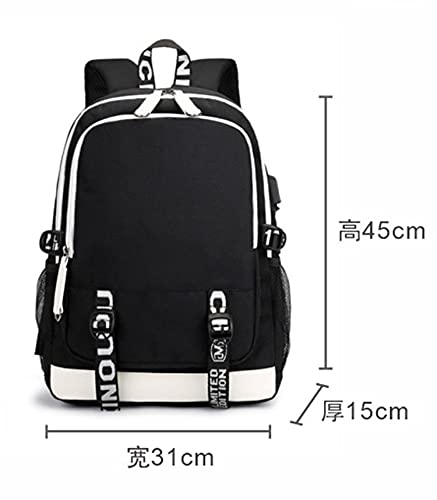 Joyee Hot Game Cosplay Backpack with USB Charging port for Teen. (3)