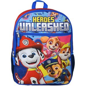 paw patrol 16″ backpack- hero unleashed