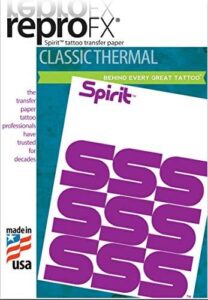 repro fx spirit master stencil paper 100-sheets thermofax only -tattoo supplies-