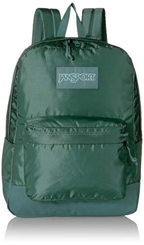 JanSport Mono SuperBreak Backpack - Monochrome Trend Collection Laptop Bag, Blue Spruce