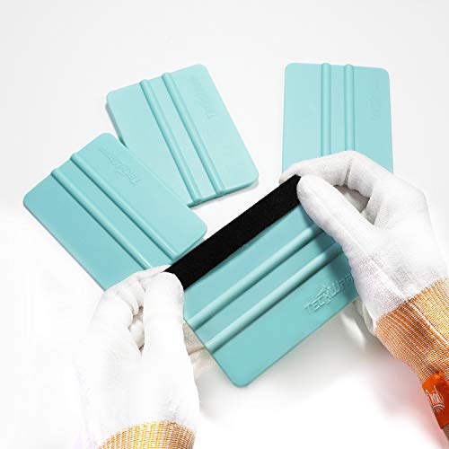 TECKWRAP Craft Mint Squeegee Vinyl Scraper Decal Applicator Tool 2pcs/Pack