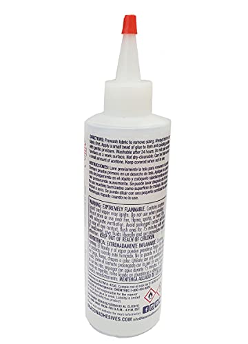 Beacon Fabri-Tac Permanent Adhesive, 8 Ounce Bottle - Premium Crafting & Fabric Glue