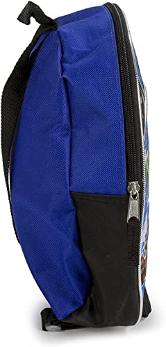 Marvel Boys' Avengers Mini Backpack, BLUE/BLACK, 11" X 9" X 2.75"