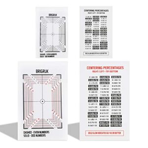 the center tool card grading – centering tool new 2022 includes 2x card centering tool and 2x centering guide (card)