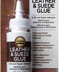 Aleene's Leather & Suede Craft Glue, White