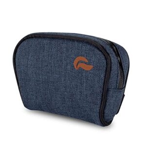 skunk gocase smell proof bag denim navy (visit the store) with sk9 premium odorless technology (denim navy)