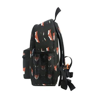 senya Fox and Arrows Kids Backpack with Chest Clip, Toddler Schoolbag Preschool Bag for Girls Boys