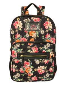 steve madden bsherry backpack (blue flowr)