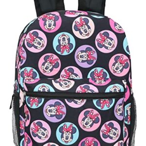 Disney Minnie Mouse Full Size All Over Print 16" Backpack