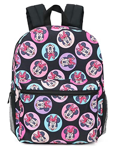 Disney Minnie Mouse Full Size All Over Print 16" Backpack