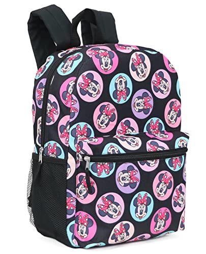 Disney Minnie Mouse Full Size All Over Print 16" Backpack