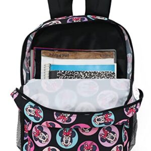 Disney Minnie Mouse Full Size All Over Print 16" Backpack