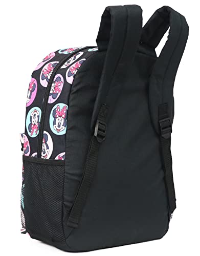 Disney Minnie Mouse Full Size All Over Print 16" Backpack