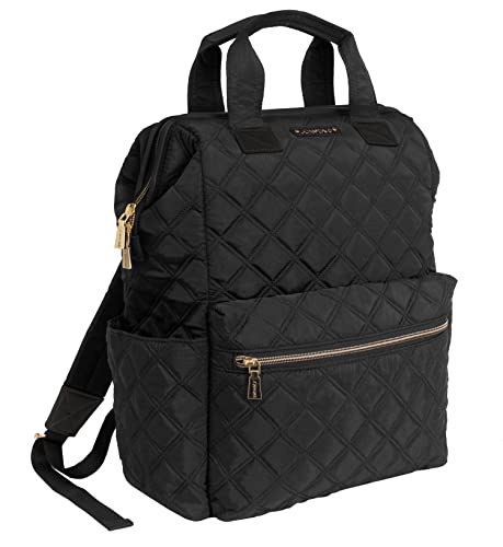 JOAN & DAVID DIAMOND QUILTED FRAME BACKPACK