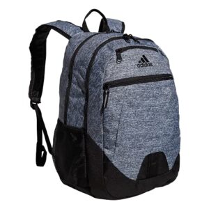 adidas foundation backpack, jersey onix grey/black, one size