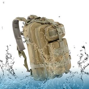 ROARING FIRE Military Tactical Assault Backpack, EDC Outdoor Backpack, Trekking Backpack, 30L Army Rucksack Molle Pack, Go Bag, Get Home Bag for EDC, Tactical Use, Camping, Hiking