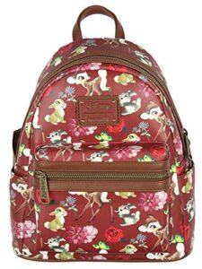 loungefly disney bambi and friends mini backpack