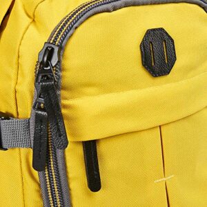 Cabin Max Metz Stowaway 20L Travel Bag 16x10x8 (40x25x20cm) - Mini Backpack/Weekender Bag Ideal Underseat Carry on Luggage (Vintage Yellow)