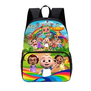 guainuhai cute cartoon backpack 3d print large capacity multifunction unisex cartoon backpack for travel daily use laptop bag 15 in c