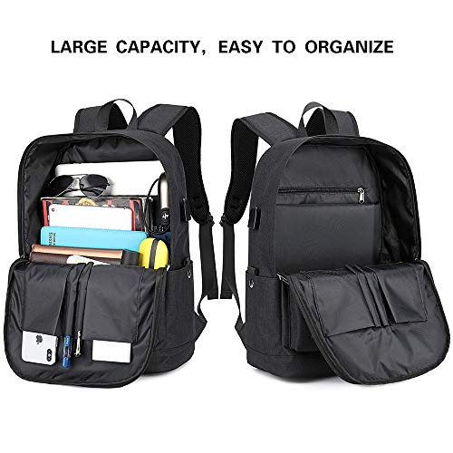 LACATTURA School Backpack, Lightweight Student Laptop Bookbag for Boys and Girls