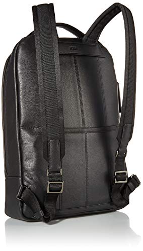 TUMI Harrison Bradner Leather Laptop Backpack - 14-Inch Computer Bag for Men and Women - Black