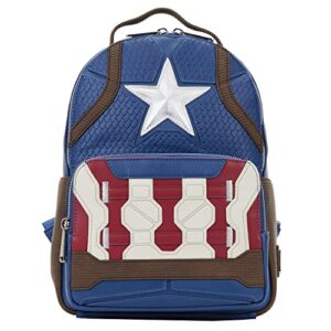 loungefly marvel captain america infinity saga hero mini backpack