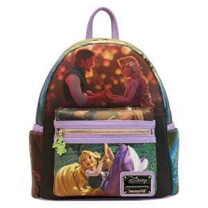 loungefly disney rapunzel princess scene mini backpack