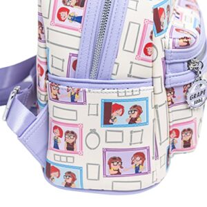 Loungefly Disney Pixar Up Young Carl and Ellie Backpack