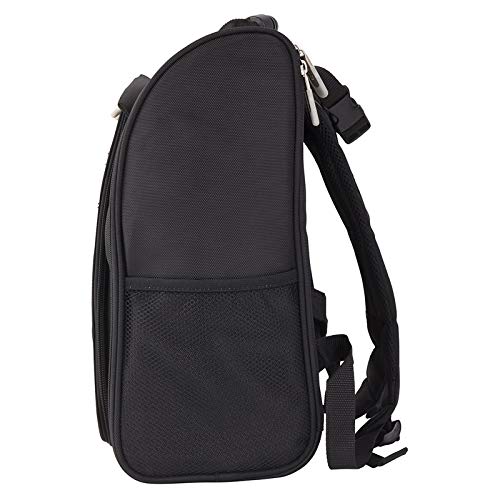 Zuca Artist Backpack With Two Vinyl-Lined Utility Pouches, Black