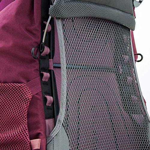 Osprey Renn 50 Women's Backpacking Backpack, Aurora Purple