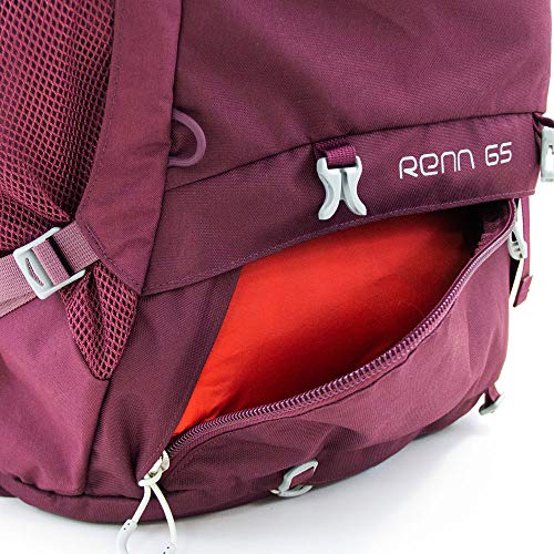 Osprey Renn 50 Women's Backpacking Backpack, Aurora Purple