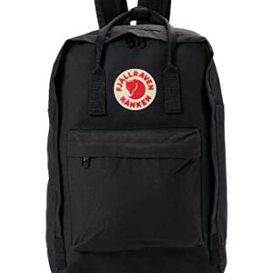 Fjallraven Women's Kanken Laptop Backpack 17", Black, One Size