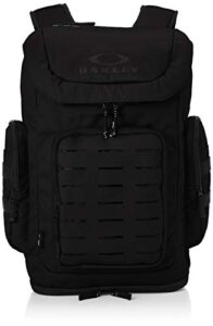 oakley urban backpack, ruck pack for men and women, blackout, one size