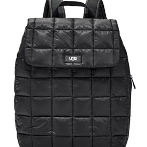 UGG womens Adaya Puff Backpack, Black, One Size US