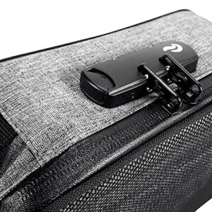 Sidekick Smell Proof Case L w/Combo Lock - SK9 Premium odorless Technology (Navy Denim)