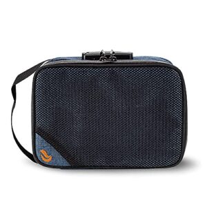 Sidekick Smell Proof Case L w/Combo Lock - SK9 Premium odorless Technology (Navy Denim)