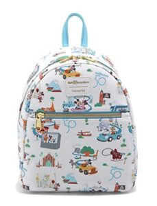 loungefly walt disney world 50th anniversary mini backpack