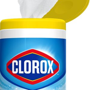 Clorox Disinfecting Wipes, Bleach Free Cleaning Wipes, Multi-surface Wipes, Fresh Scent & Crisp Lemon Value Pack, 75 Wipes (Pack of 3) - Packaging May Vary