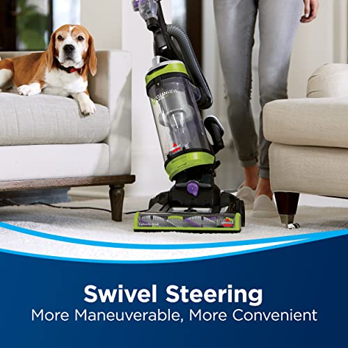 BISSELL 2252 CleanView Swivel Upright Bagless Vacuum with Swivel Steering, Powerful Pet Hair Pick Up, Specialized Pet Tools, Large Capacity Dirt Tank, Easy Empty