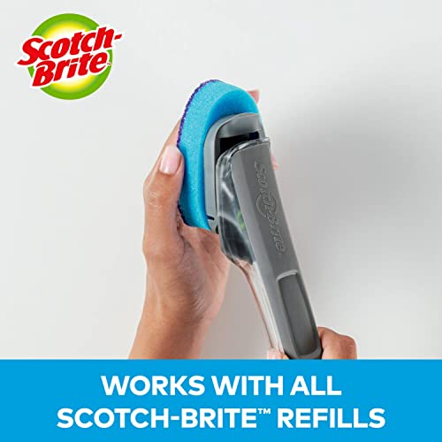 Scotch-Brite Non-Scratch Advanced Soap Control Dishwand, Leak-Free Guarantee, Long Lasting and Reusable